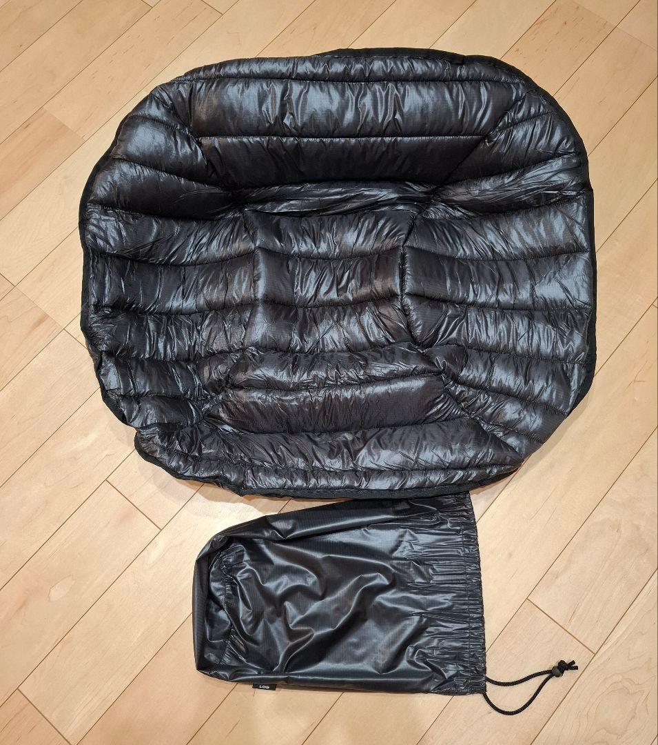 LOG CHAIR JACKET NYLONチャコール チェアジャケット ログ