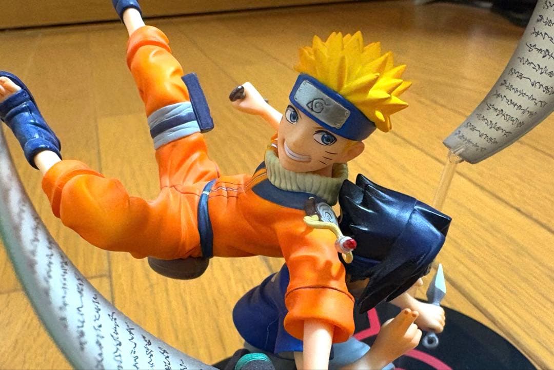 NARUTO G.E.M.シリーズフィギュア う ずまきナルト と うちはサスケ