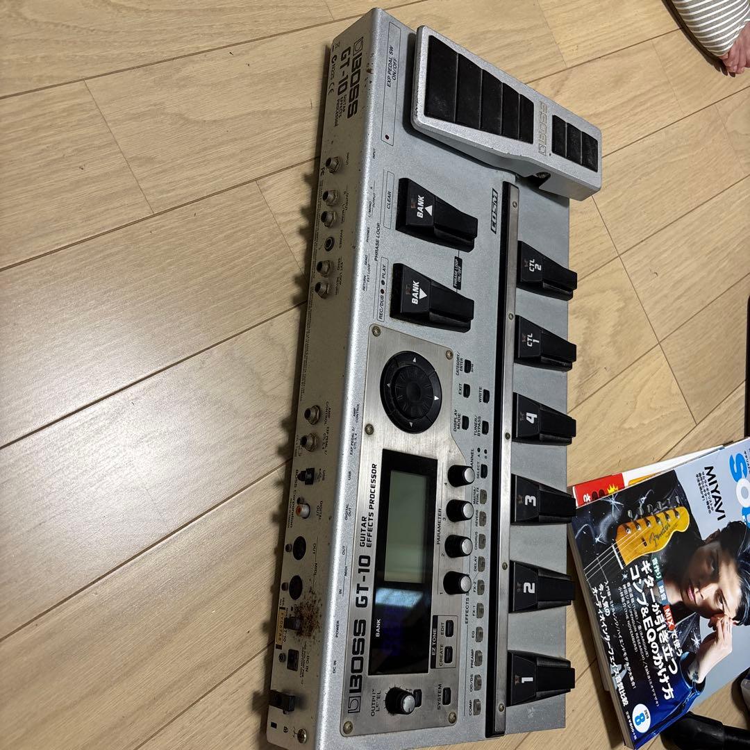 BOSS GT-10 ギターエフェクター ACアダプター付き
