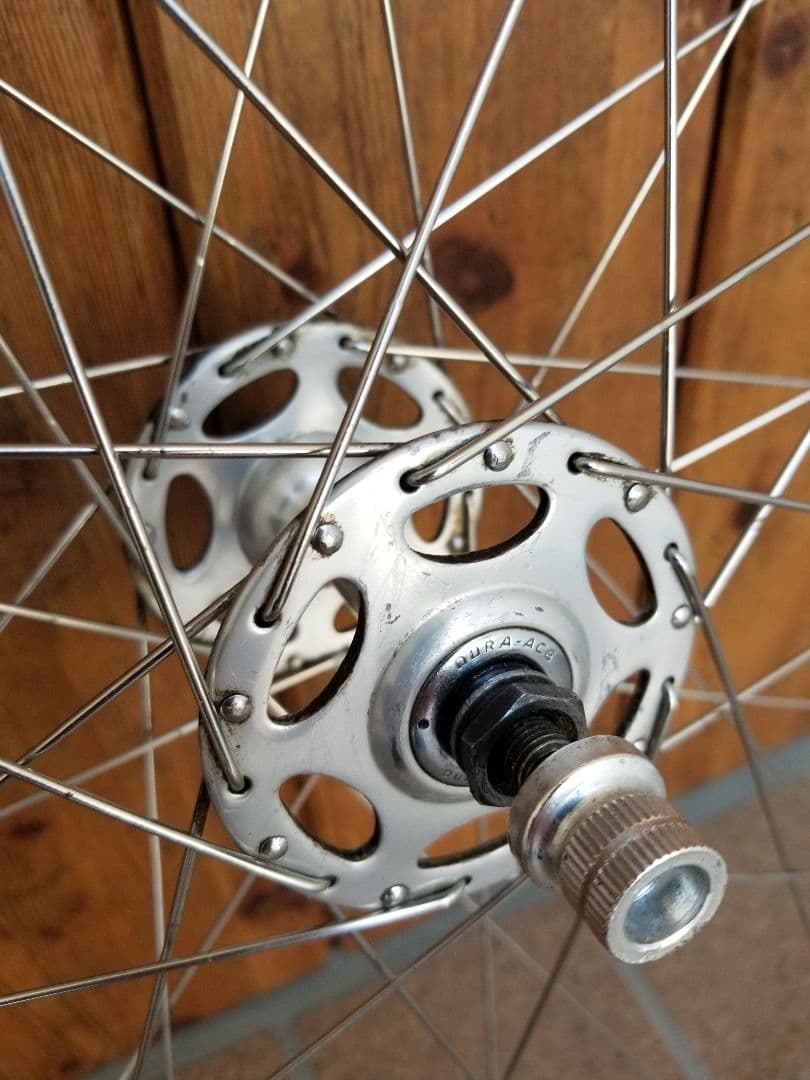 自由業 ARAYA DURA-ACE チューブラー ホイール &タイヤ付き