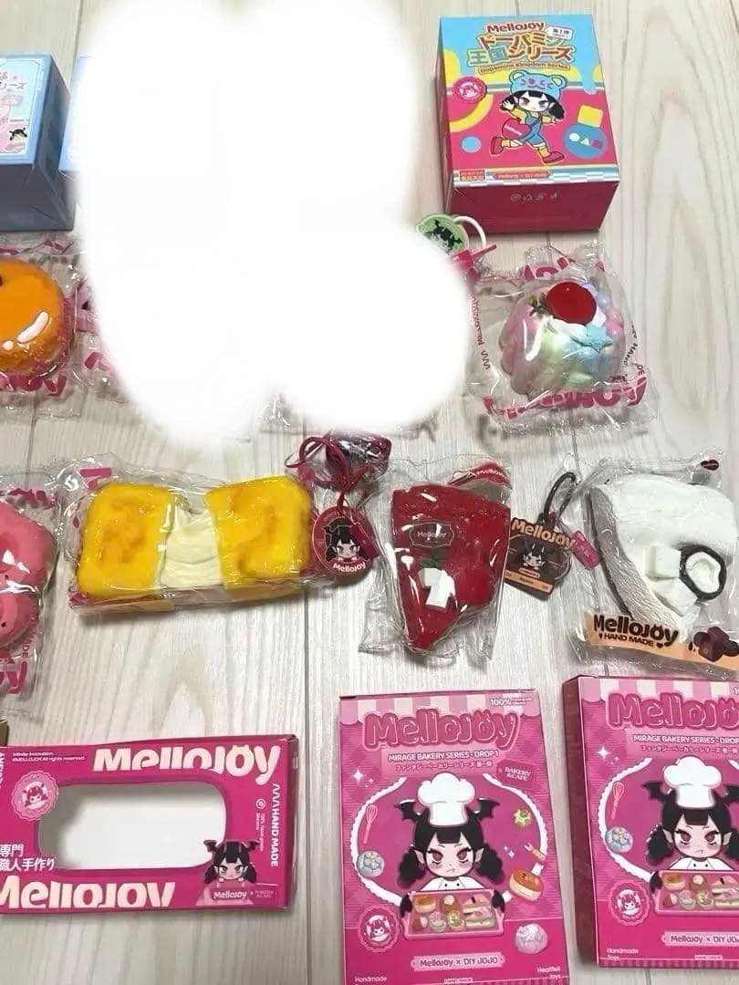 メロジョイ Mellojoy まとめ売り10点マカロン肉球伸びるチーズ