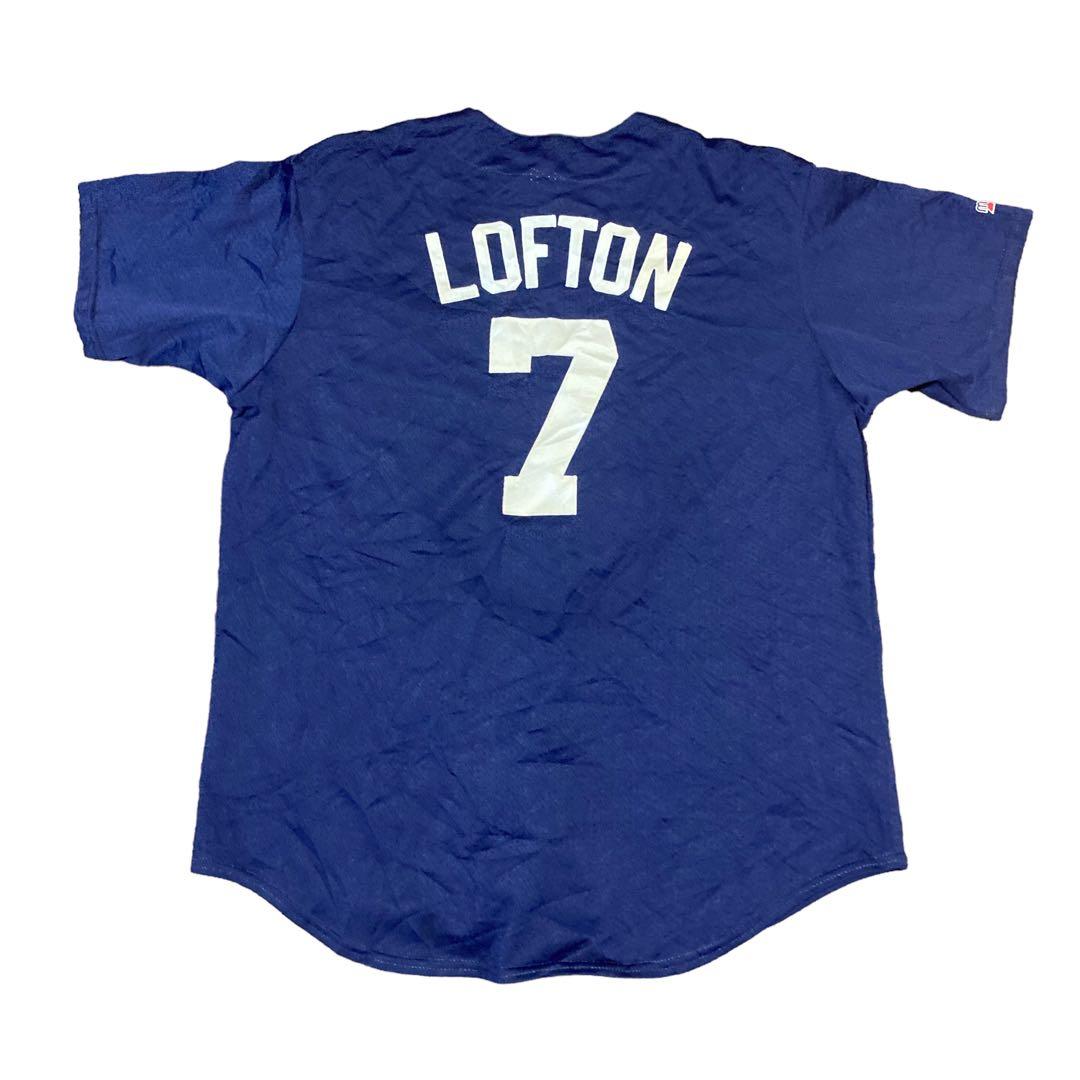 応援グッズ Atlanta Braves Kenny Lofton GAME SHIRT