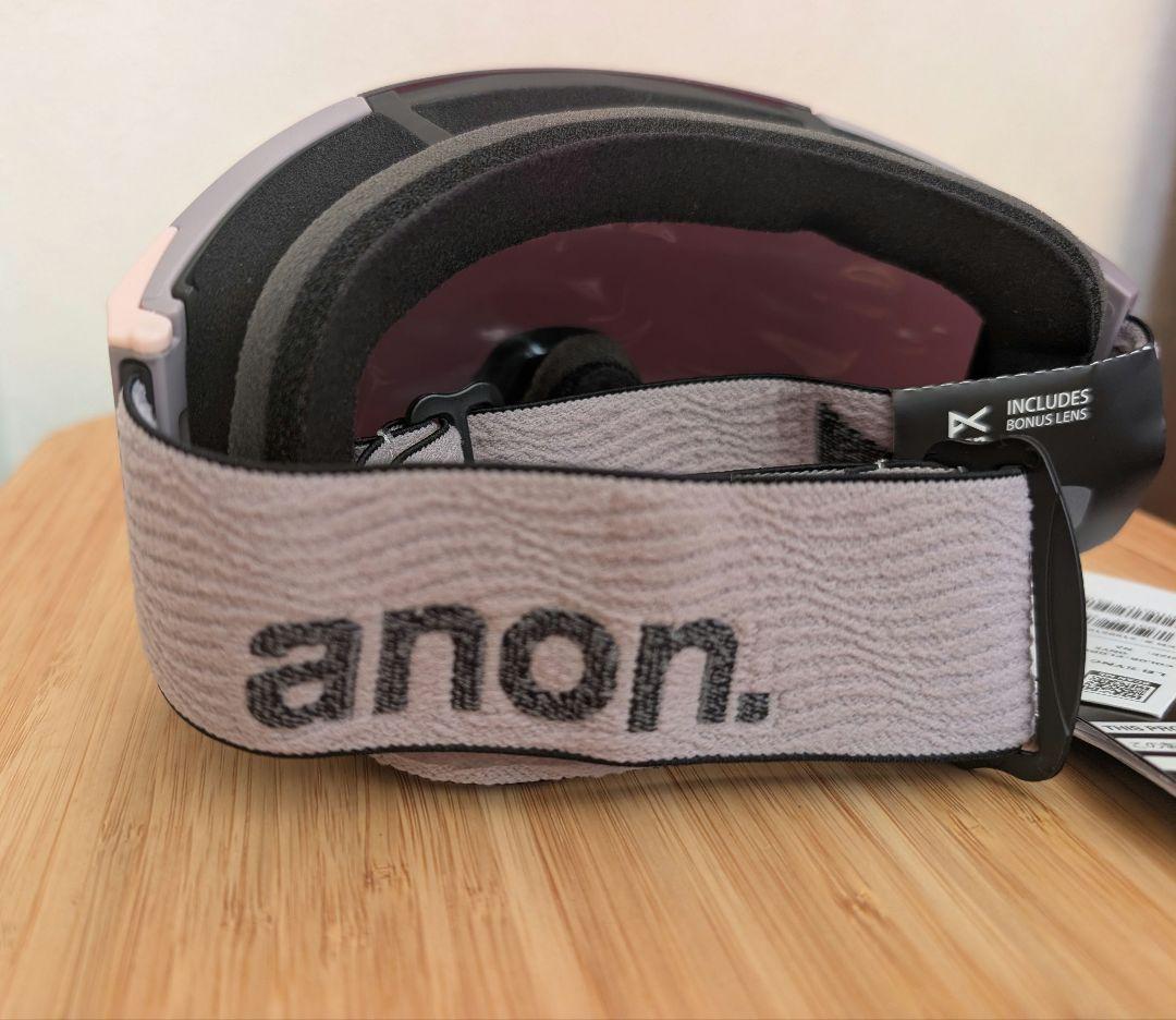 ⑧anon.Sync Low Bridge Fit Goggles+B.lens