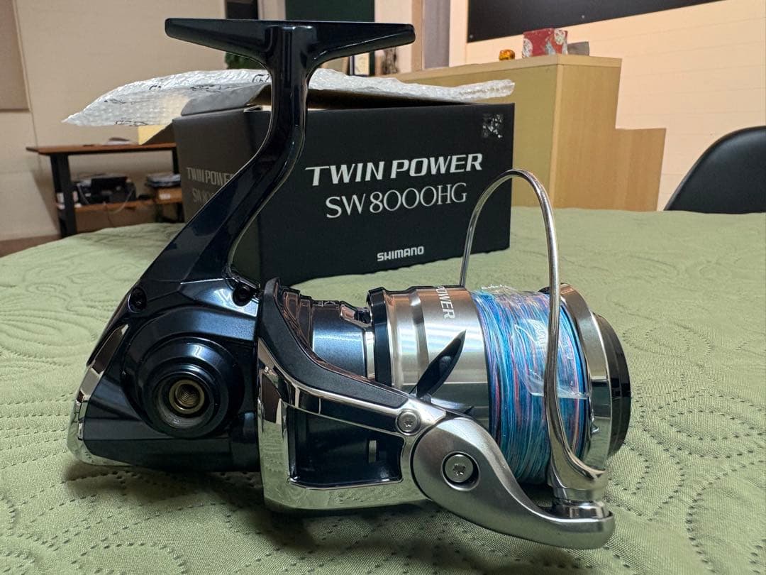 リール SHIMANO 21Twin power sw8000HG