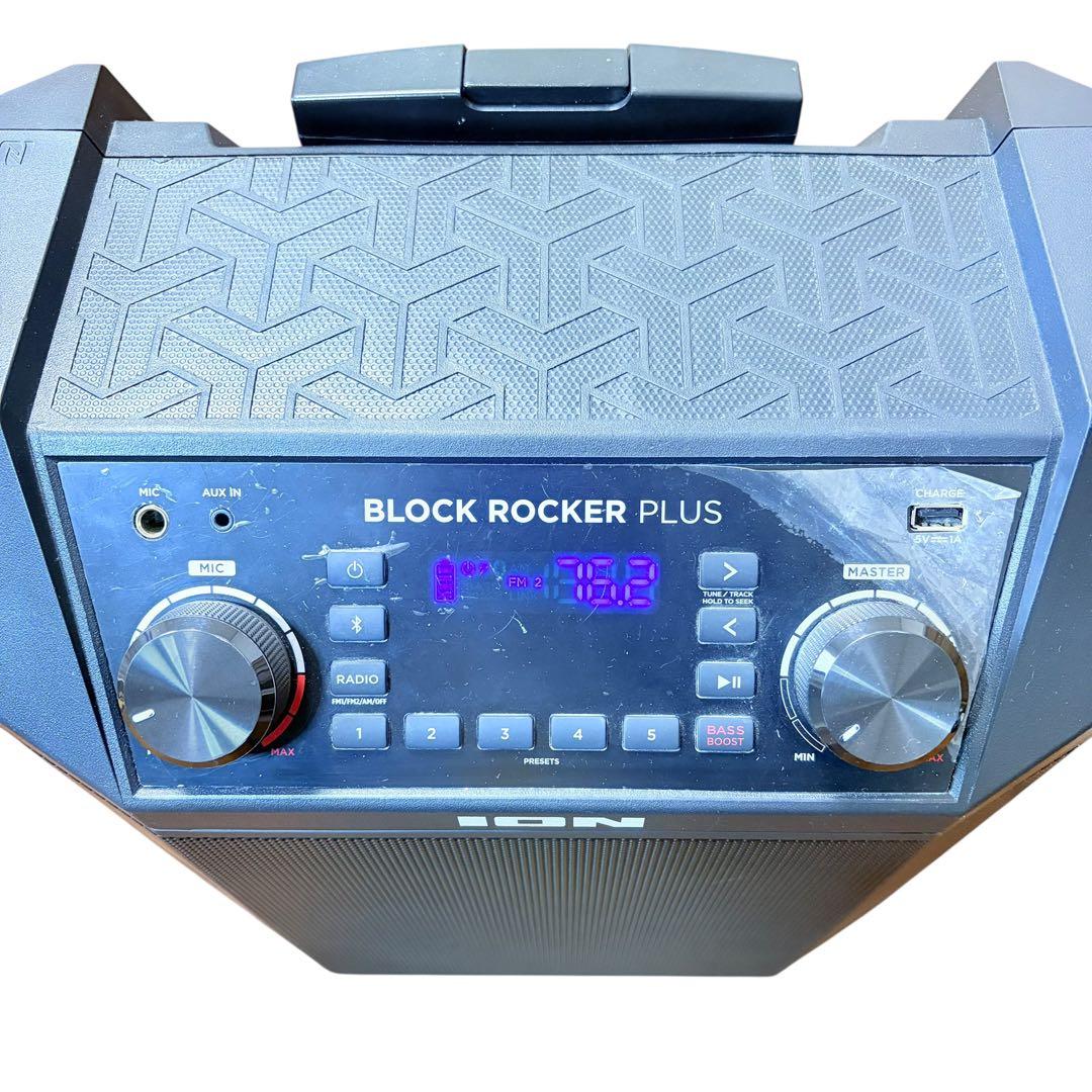 ION BLOCK ROCKER PLUS Bluetooth PAスピーカー