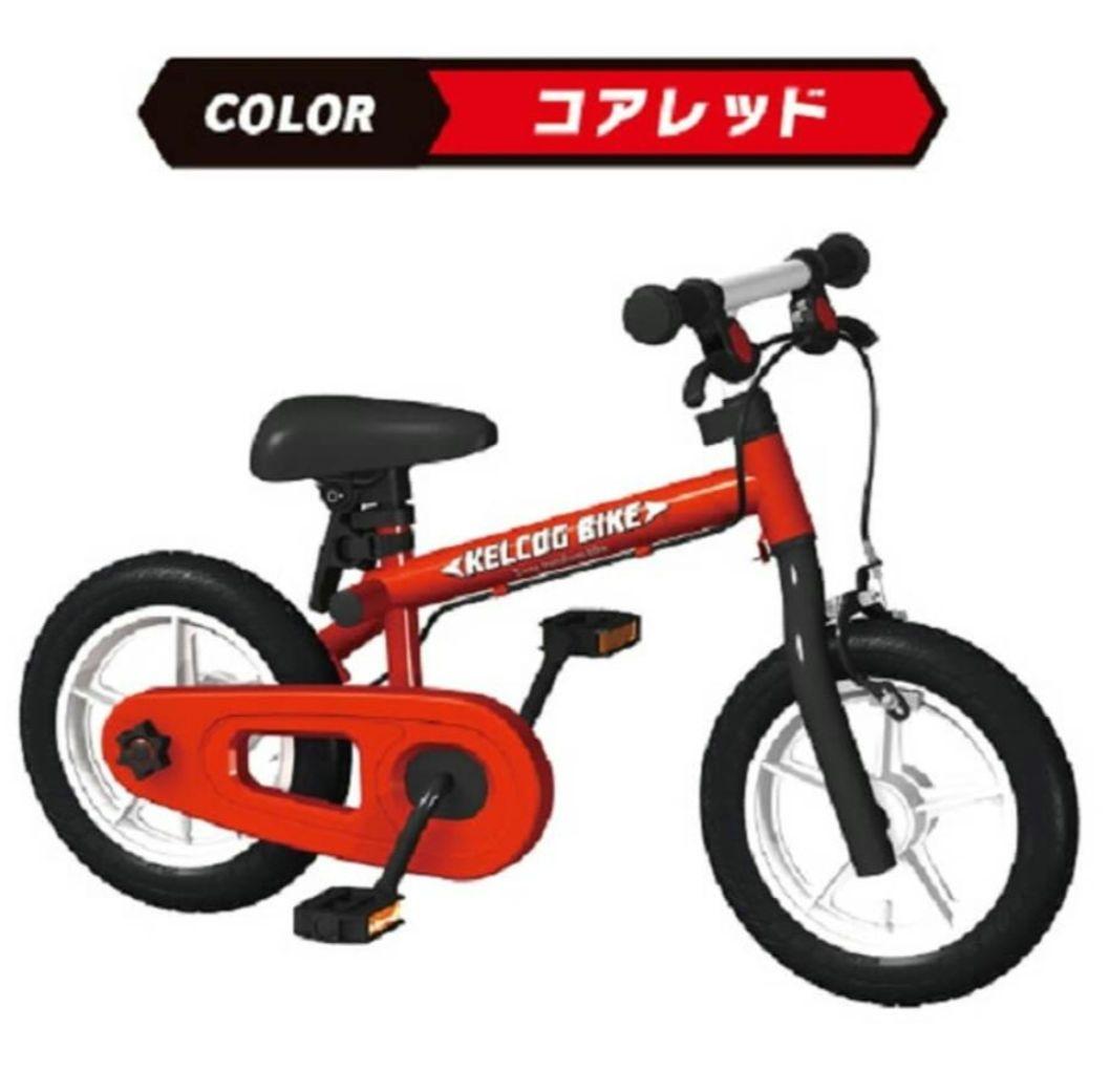 ケルコグバイク　自転車　子供　キッズ　ストライダー　赤　練習　初