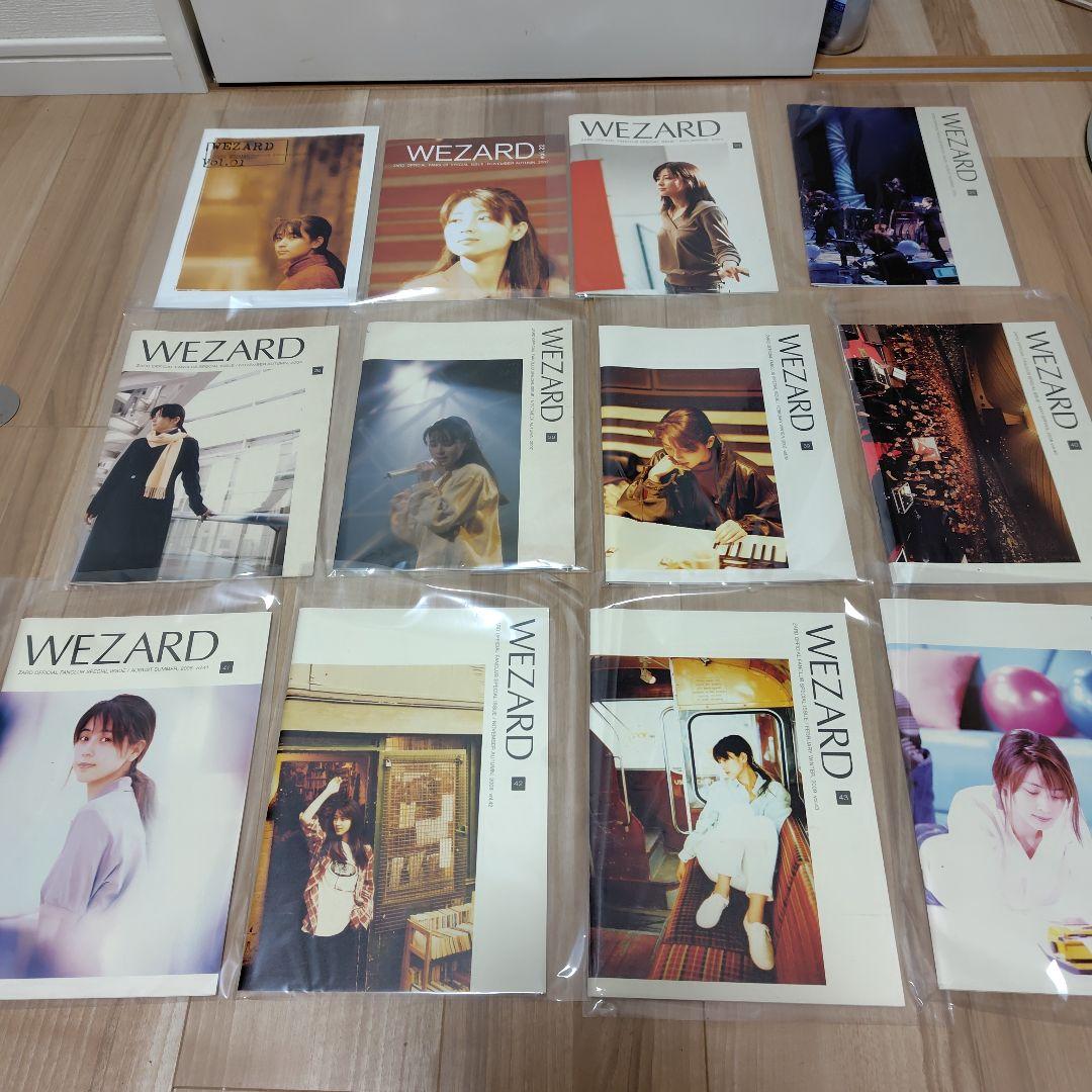 WEZARD 坂井泉水　ZARD　ファンクラブ会報　12冊
