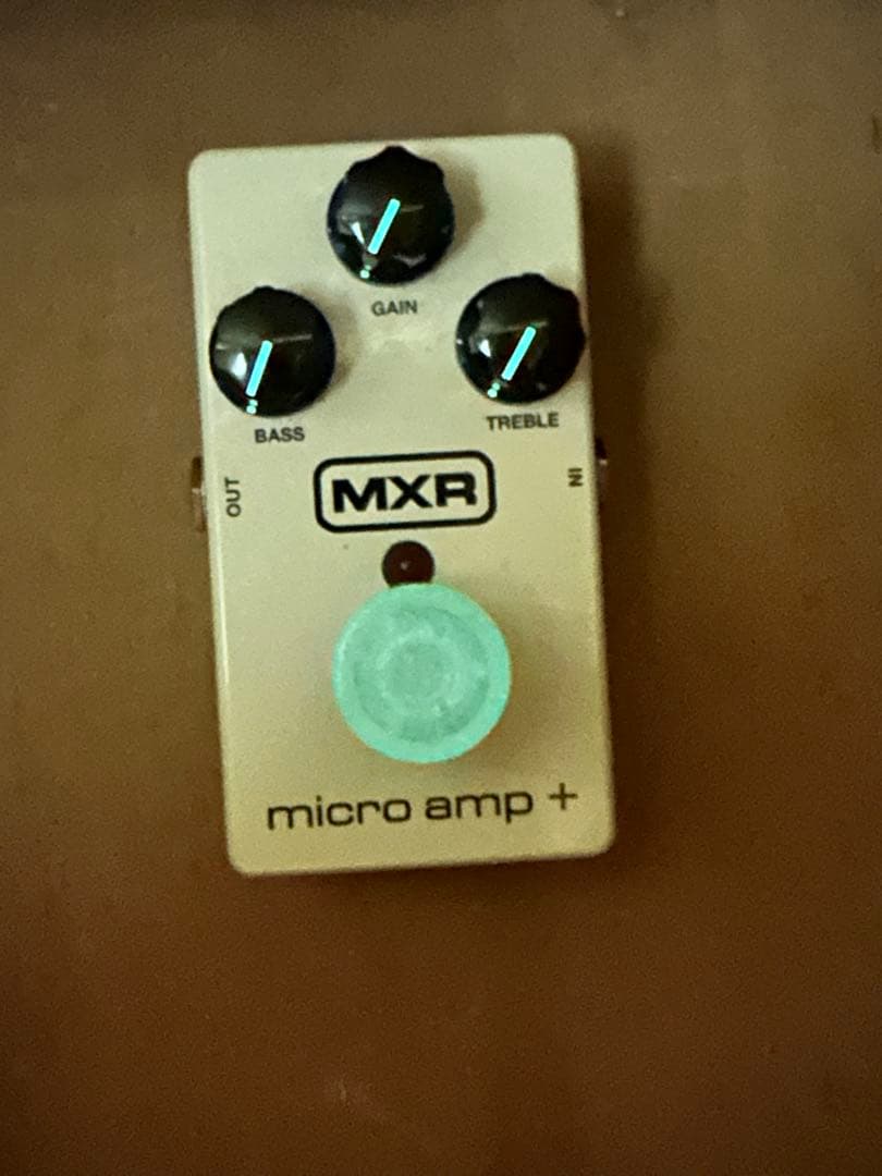 MXR micro amp + ギターエフェクター
