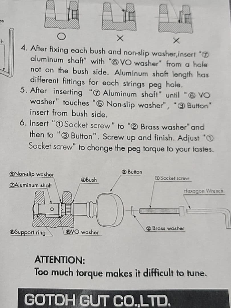 弦楽器 GOTOH Marvel Violin Tuner MVT-440T
