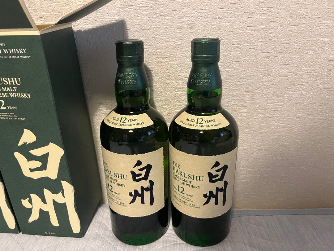 【早い者勝ち！！最終値引き！！】 サントリー白州12年　2本セット
