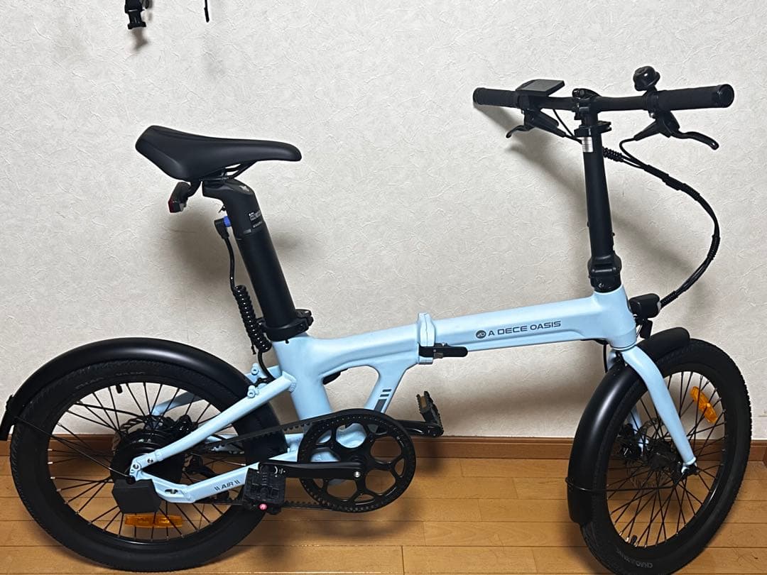 ADO Air 20 ブルー 折りたたみ 電動アシスト自転車