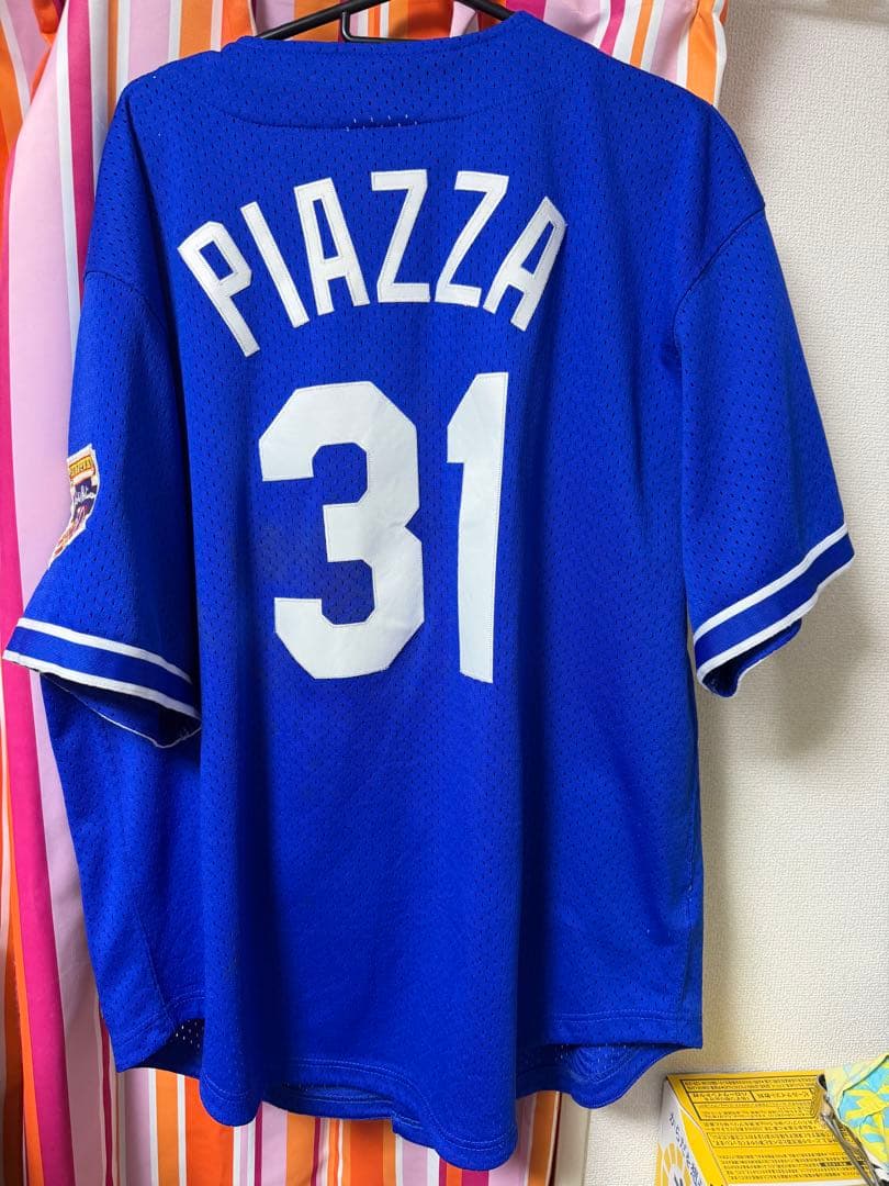 ミッチェルアンドネス Dodgers ユニフォーム Piazzza 31番