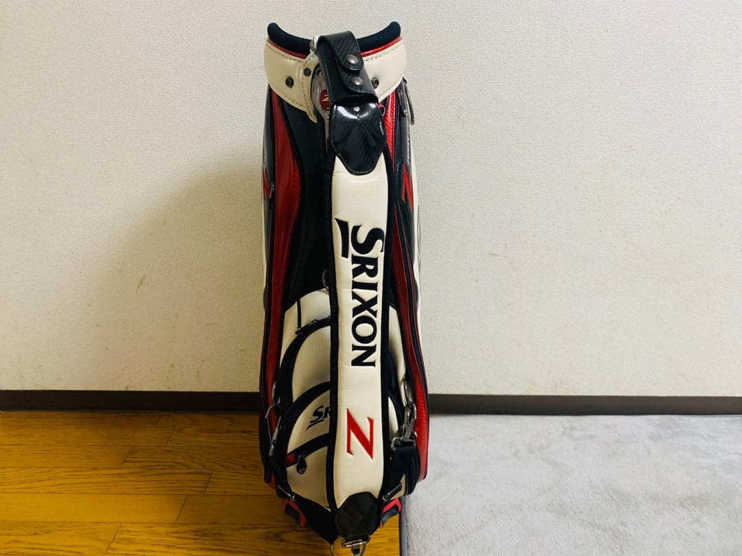 Srixon Z キャディバッグ 白黒赤