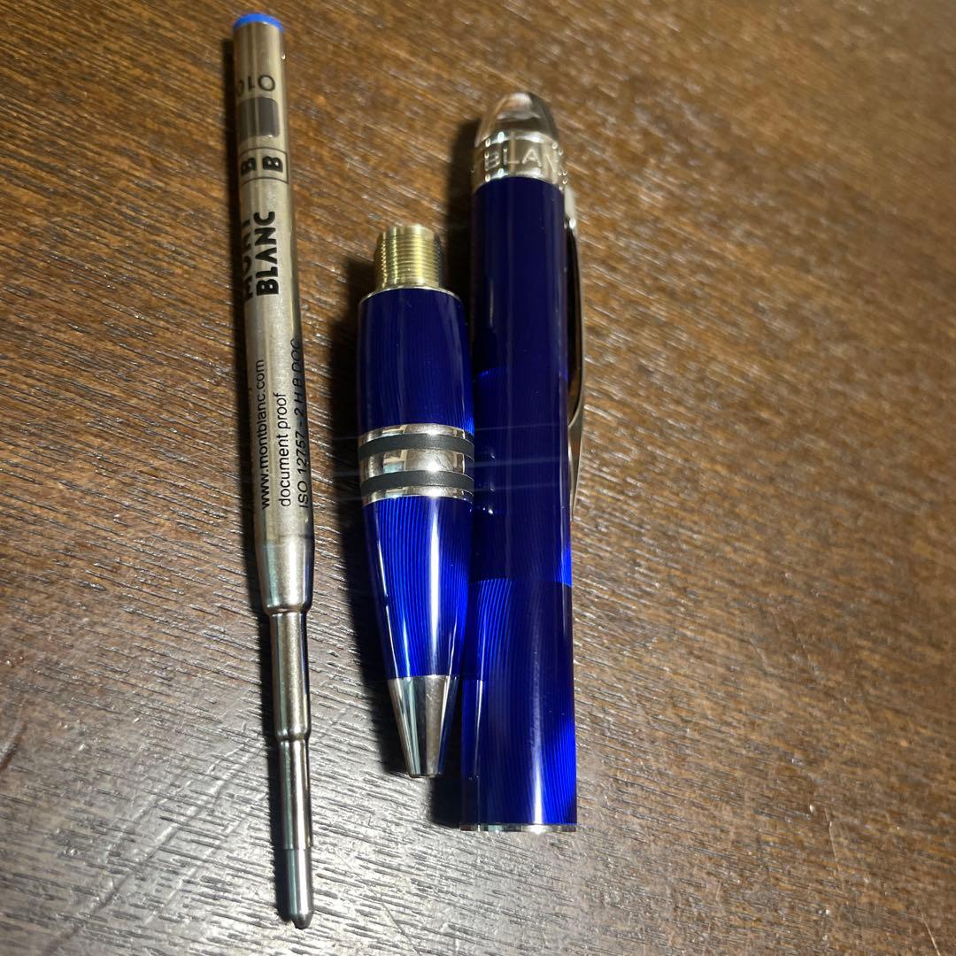 MONTBLANC モンブラン　ボールペン　スターウォーカー　クールブルー