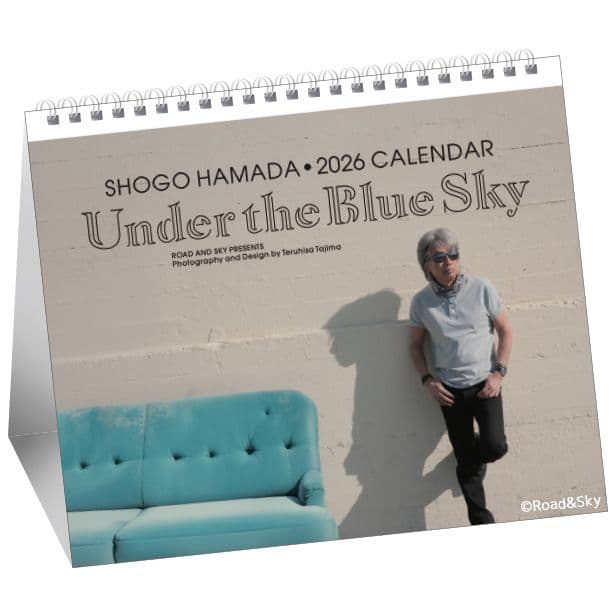 ☆新品☆浜田省吾 2026年カレンダー2種＋ミニカー＋スマホスタンド 4点セット