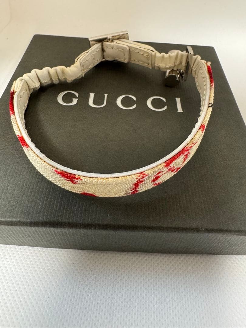 グッチ GUCCI 猫首輪 首輪 ブレスレット