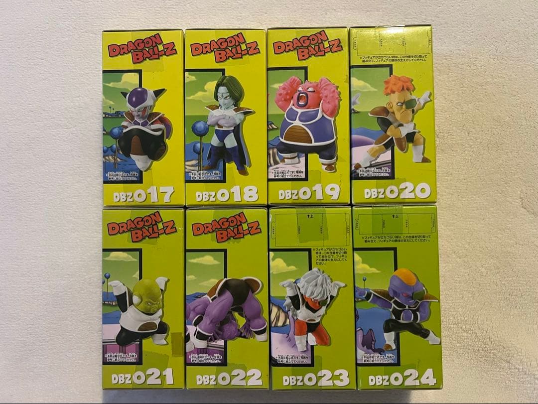 [未開封]ドラゴンボールZ WCF vol.3 接近!ギニュー特戦隊編 全8品