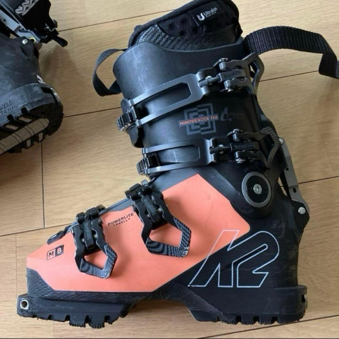 k2 マインドベンダー テックビンディング　レディース　スキーブーツ　23.5