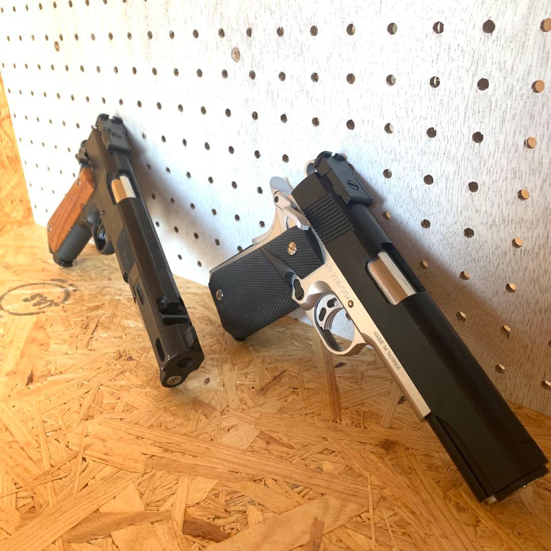 S2S 部品どり　ジャンク M1911 ハンドガンモデルガン 黒・シルバー