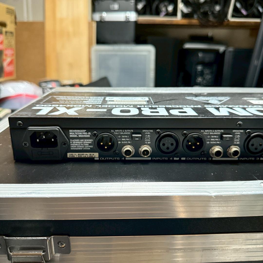り*る様 BEHRINGER ベリンガー MDX4600 コンプレッサー 即購入