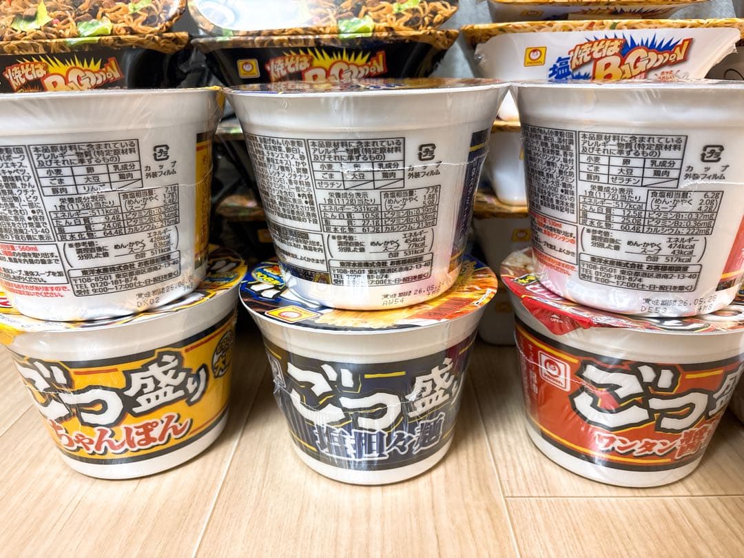 【お買得】カップ麺 アミューズメント景品 まとめ売り 一平ちゃん ごつ盛り
