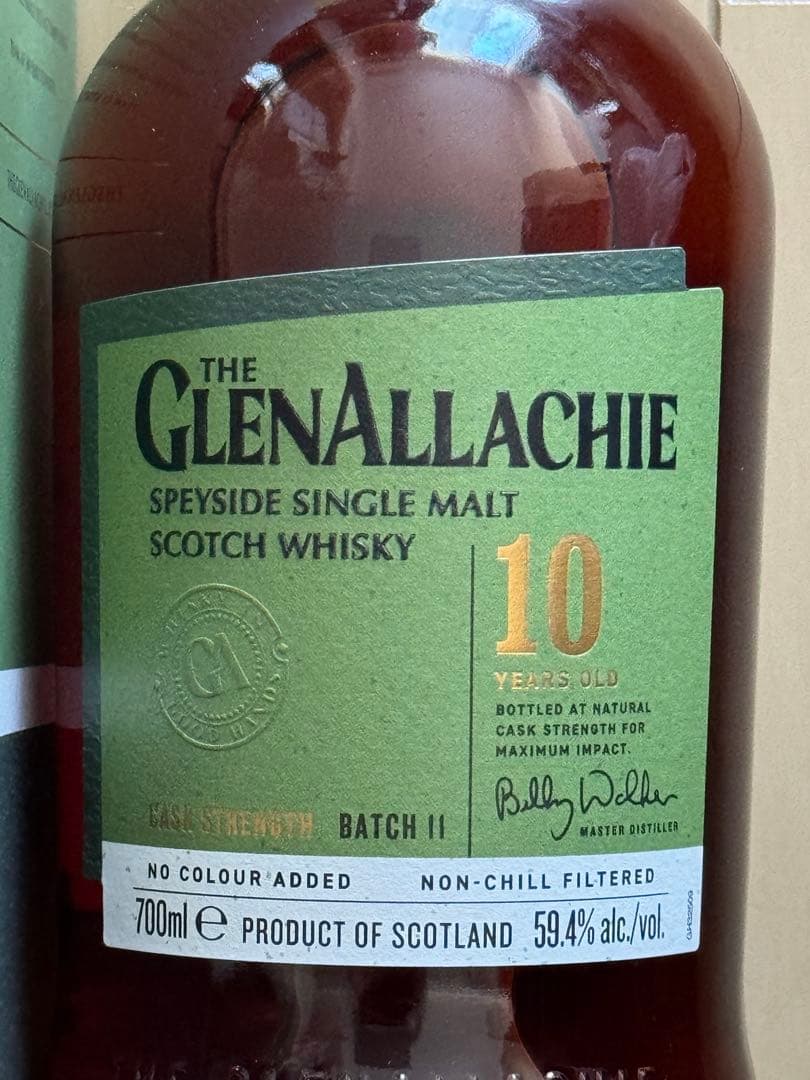 THE GLENALLACHIE 10年 バッチII 700ml 59.4%