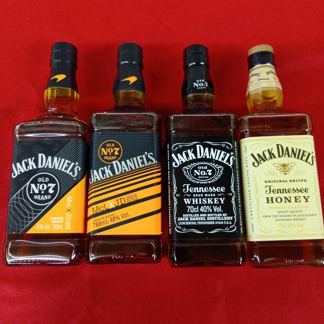Jack Daniel's 700ml 4本 ハニー　mcl2024&2025