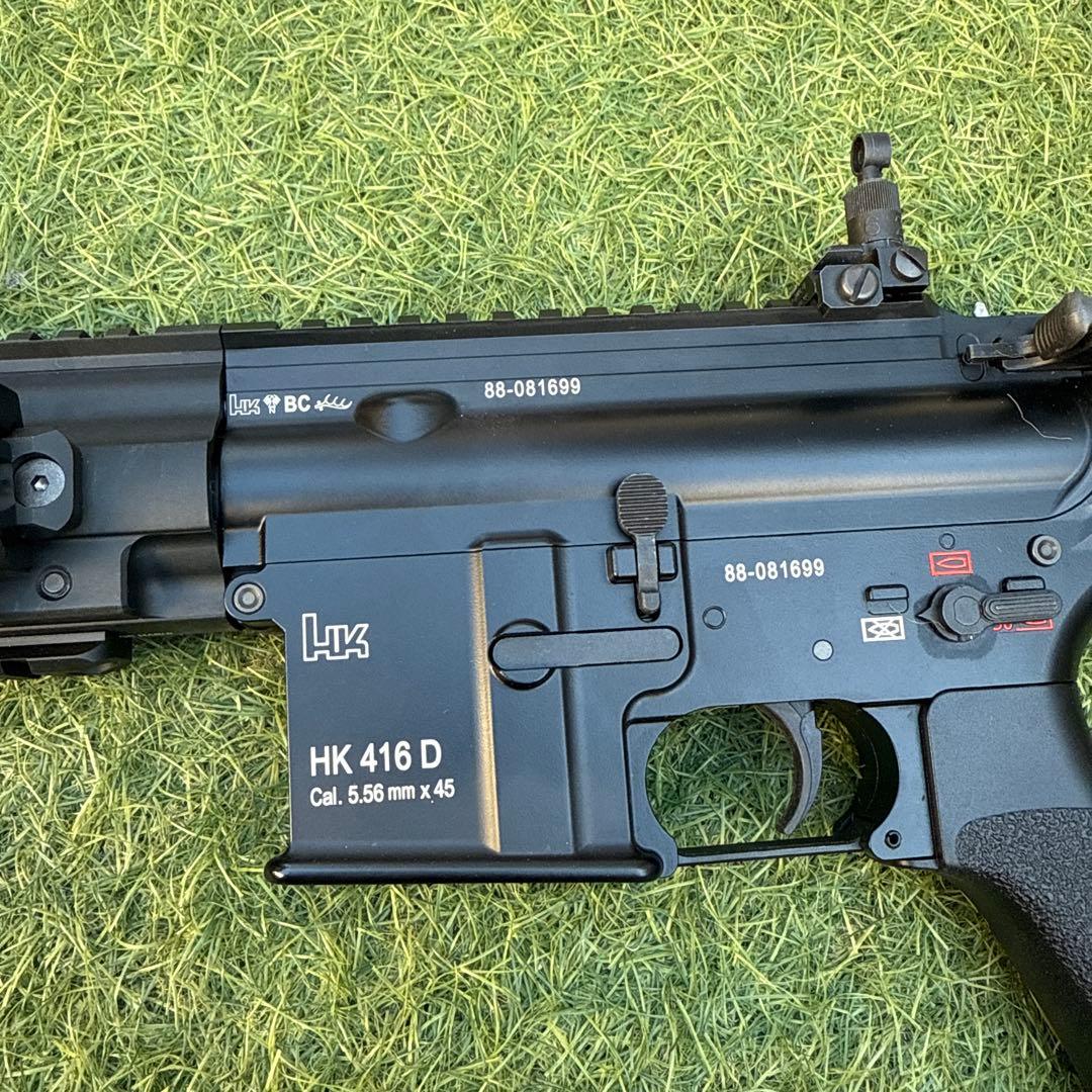 HK416 DELTA CUSTOM BLACK 次世代電動ガン