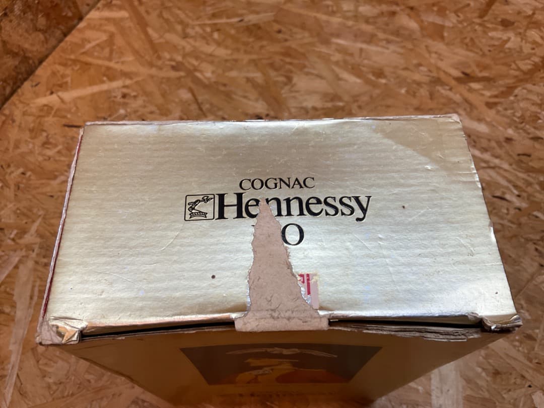 未開封 Hennessy COGNAC X.O 金キャップ