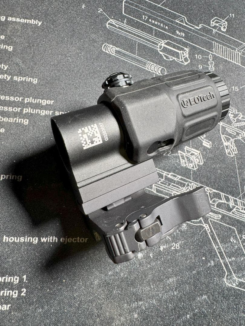 実物　EOTECH G33 MagnifierイオテックG33 マグニファイ