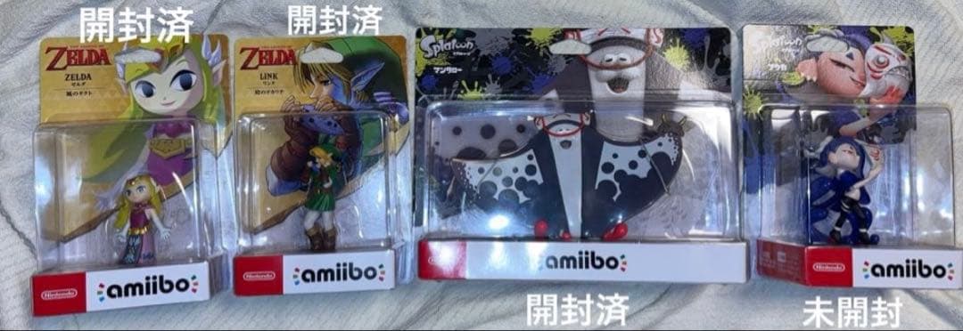 amiibo ゼルダの伝説 スプラトゥーン　セット