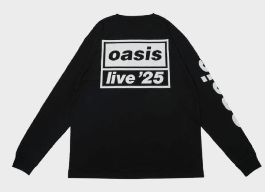 【新品未開封完売品】 Oasis Live’25 ロングTシャツ Ｌサイズ