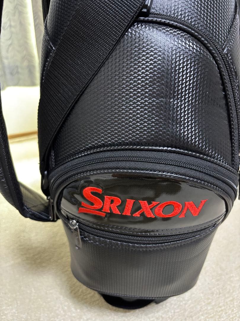 Srixon キャディバッグ ブラック/レッドGGC-S166 9.5型美品
