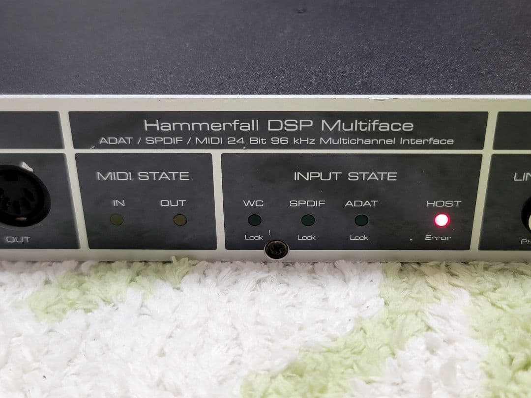 RME Hammerfall DSP Multiface オーディオインター
