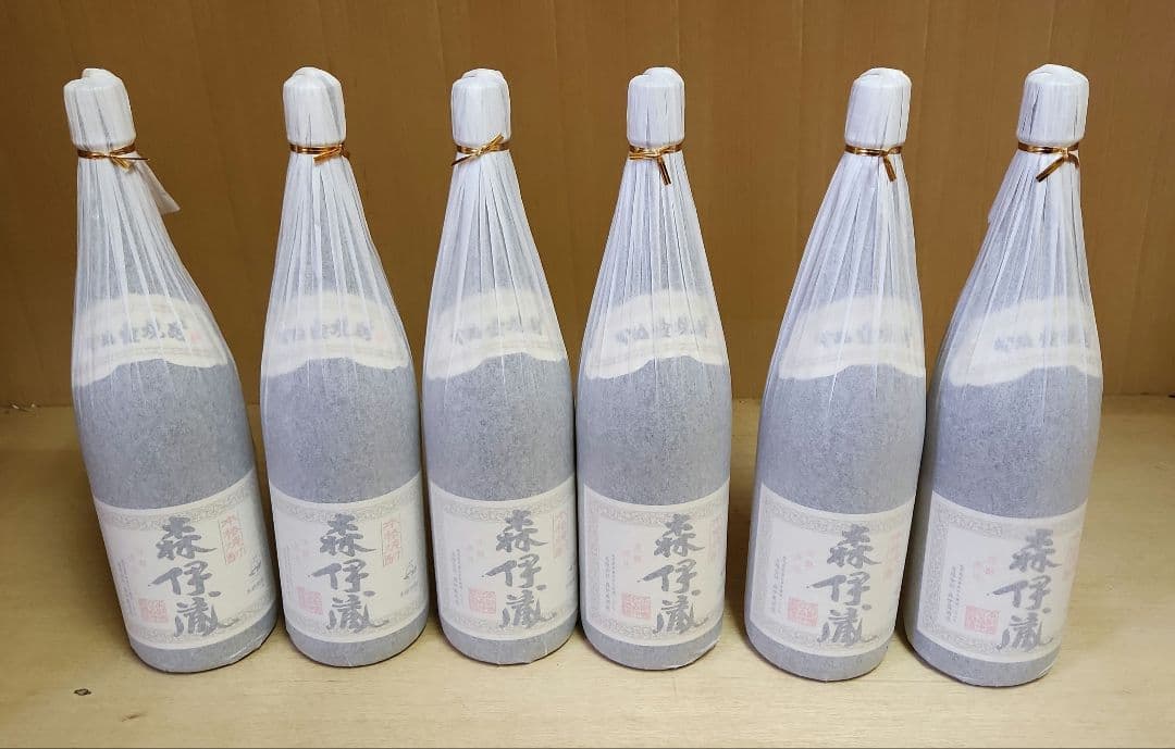 即発送　美品　新品　森伊蔵　未開封　６本セット　1800ml