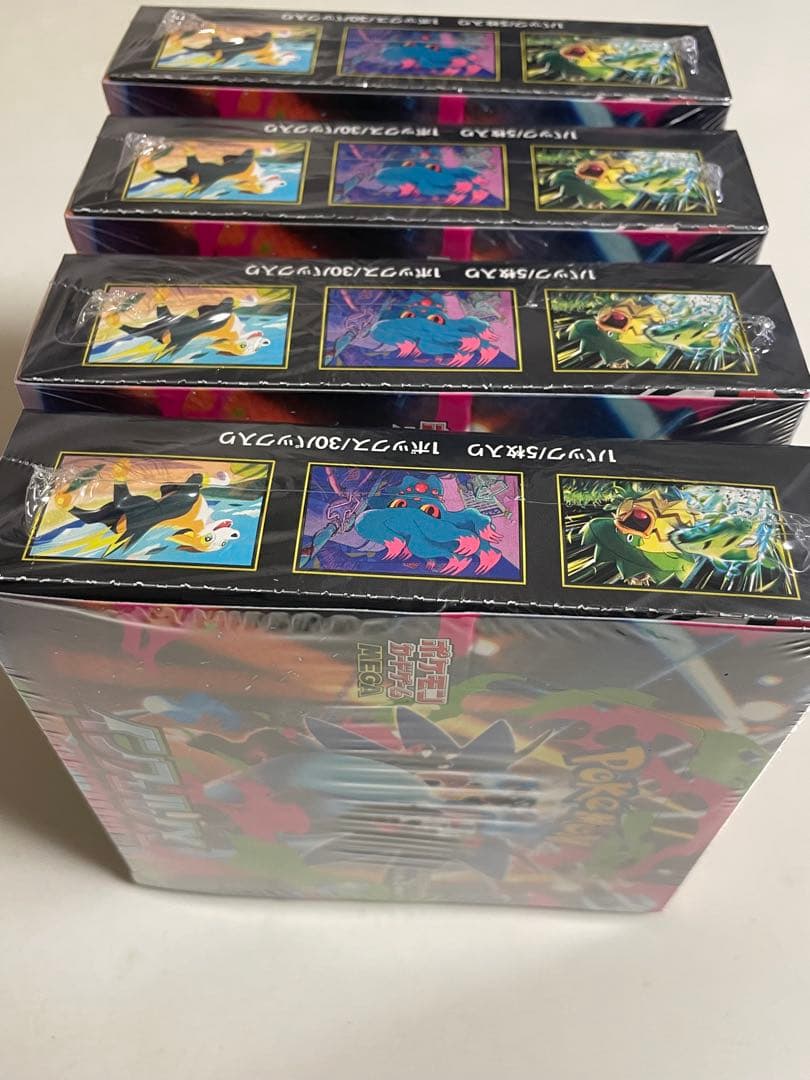 ポケモンカード インフェルノX 4BOX シュリンク付き