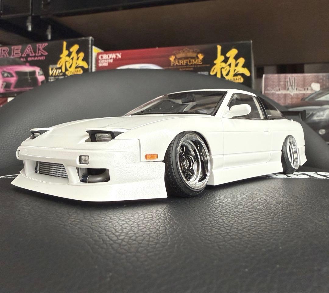 アオシマ URAS 180SX NOS仕様 WORKホイール 深リム