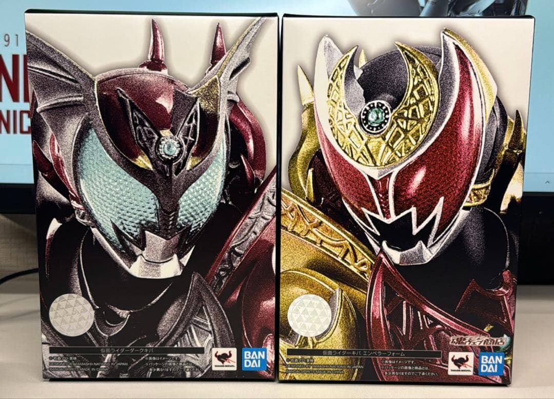 真骨頂製法　仮面ライダーキバ　エンペラーフォーム　仮面ライダーダークキバセット
