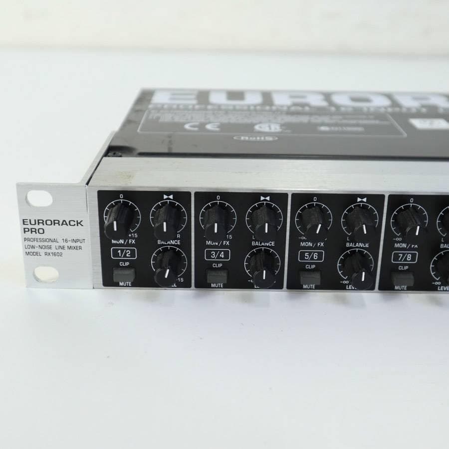 動作品 ベリンガー RX1602 EURORACK PRO ラインミキサー