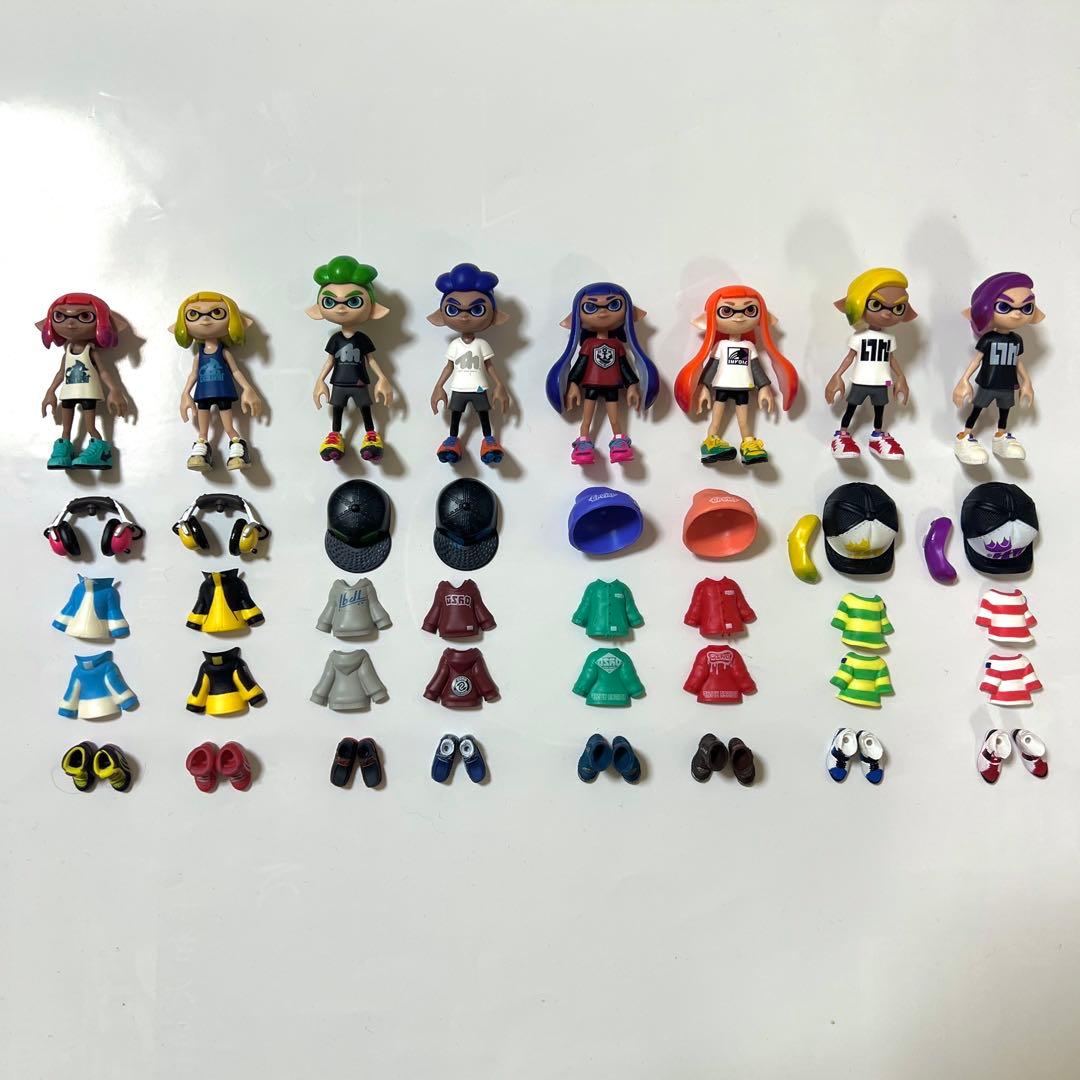 スプラトゥーン2 きせかえギアコレクション 1,2 コンプリート　おまけ付き