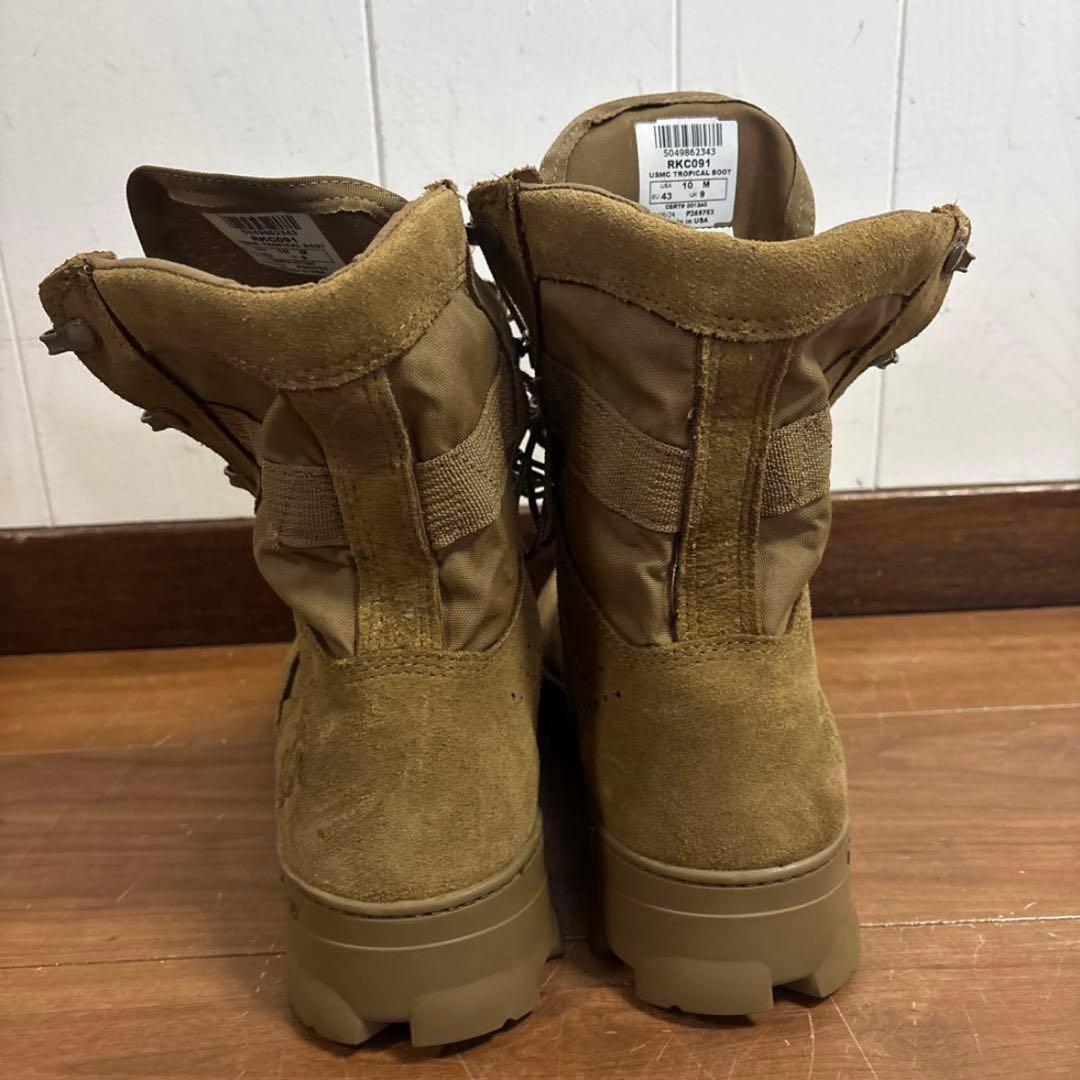 未使用品　米軍実物　ROCKY USMC TROPICAL BOOT 28cm㉛