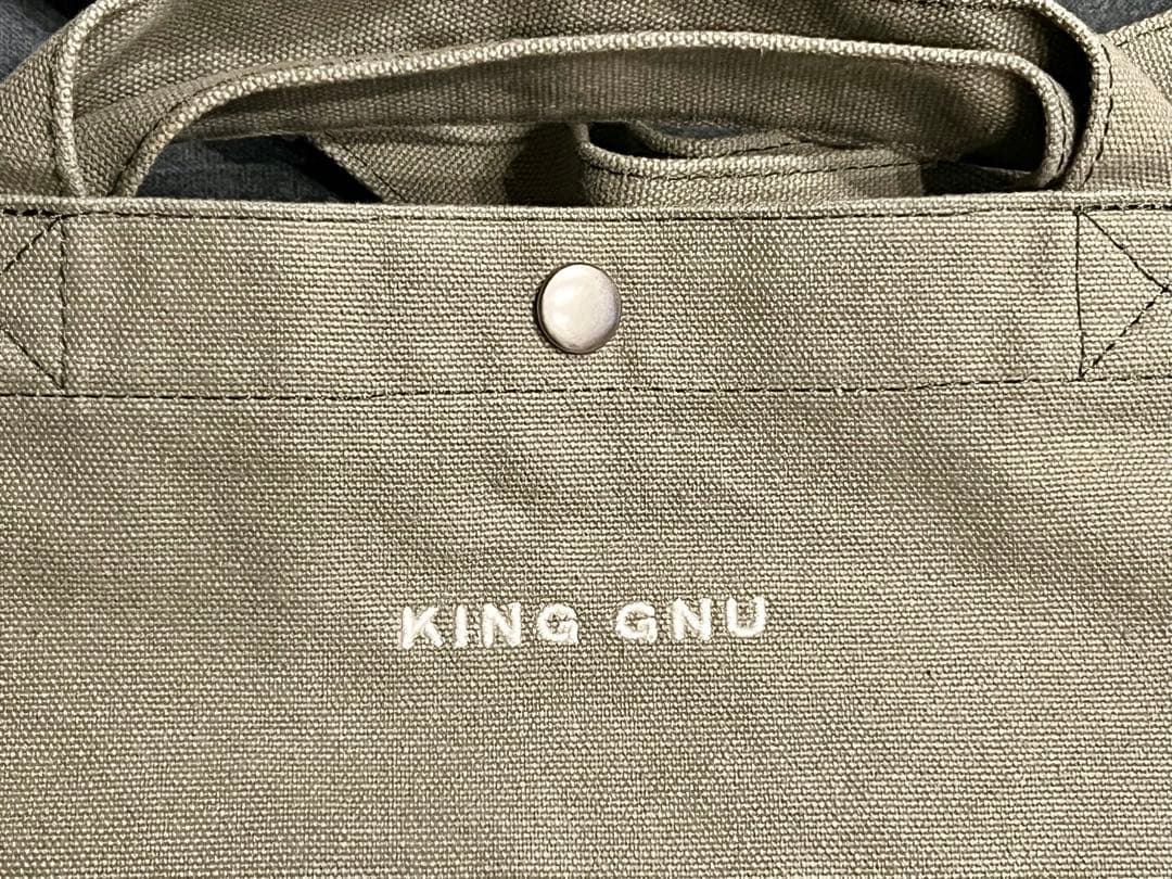 【希少美品】King Gnu TAPE TOTE BAG トートテープバッグ