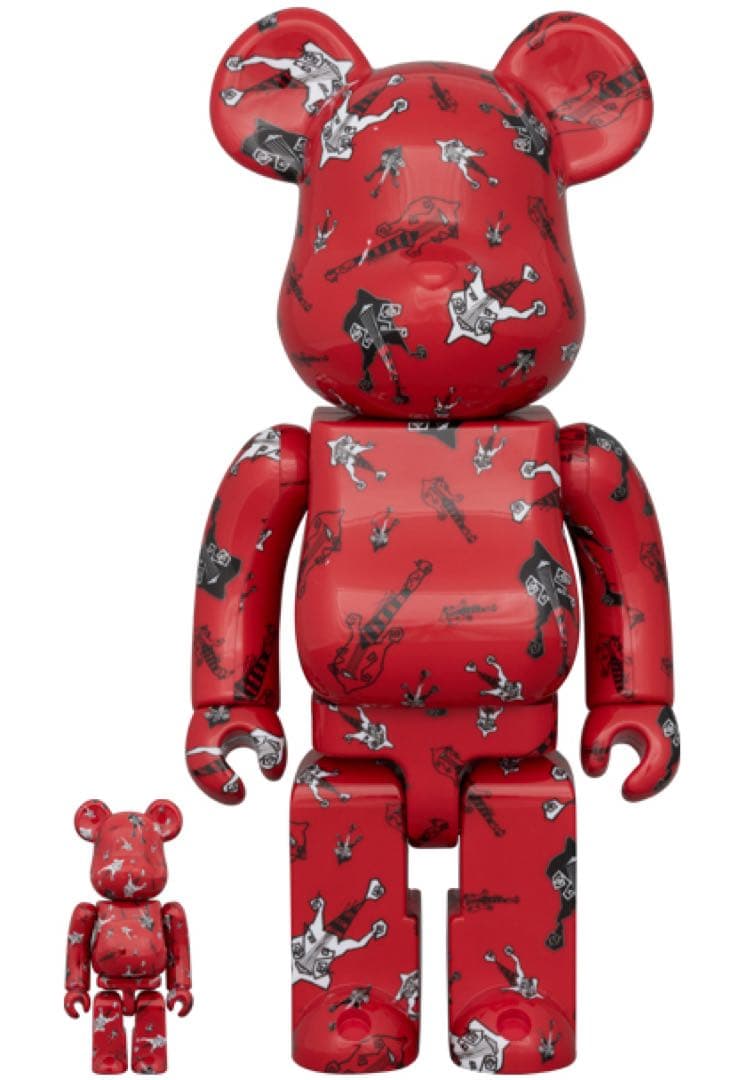 BE@RBRICK BUCK TICK 今井寿 RED 100％ 400％ d