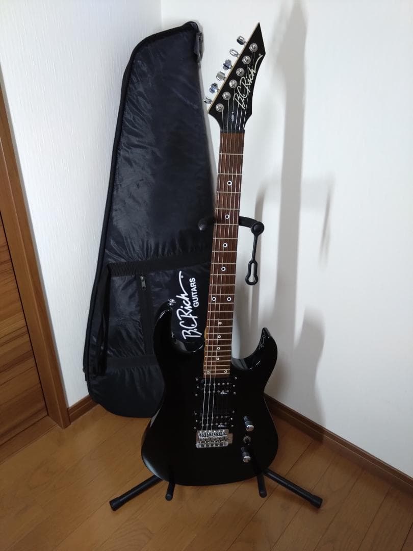 【remさん専用】B.C. Rich ASM 1 ブラックラメ入 エレキギター