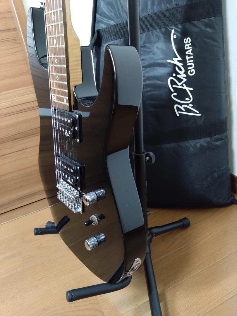 【remさん専用】B.C. Rich ASM 1 ブラックラメ入 エレキギター