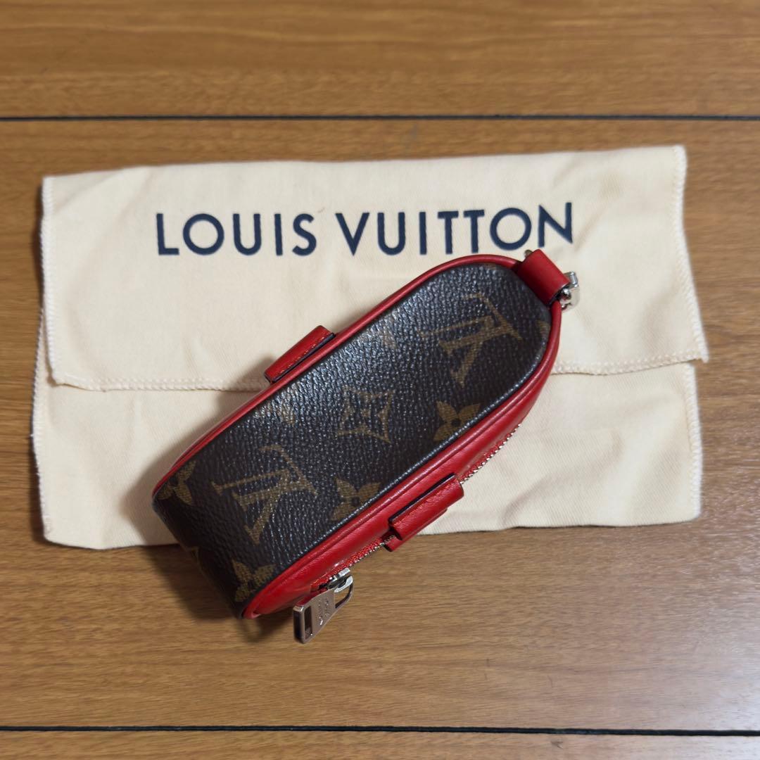 ☆Louis Vuitton レザーケース モノグラムゴルフボールケース☆