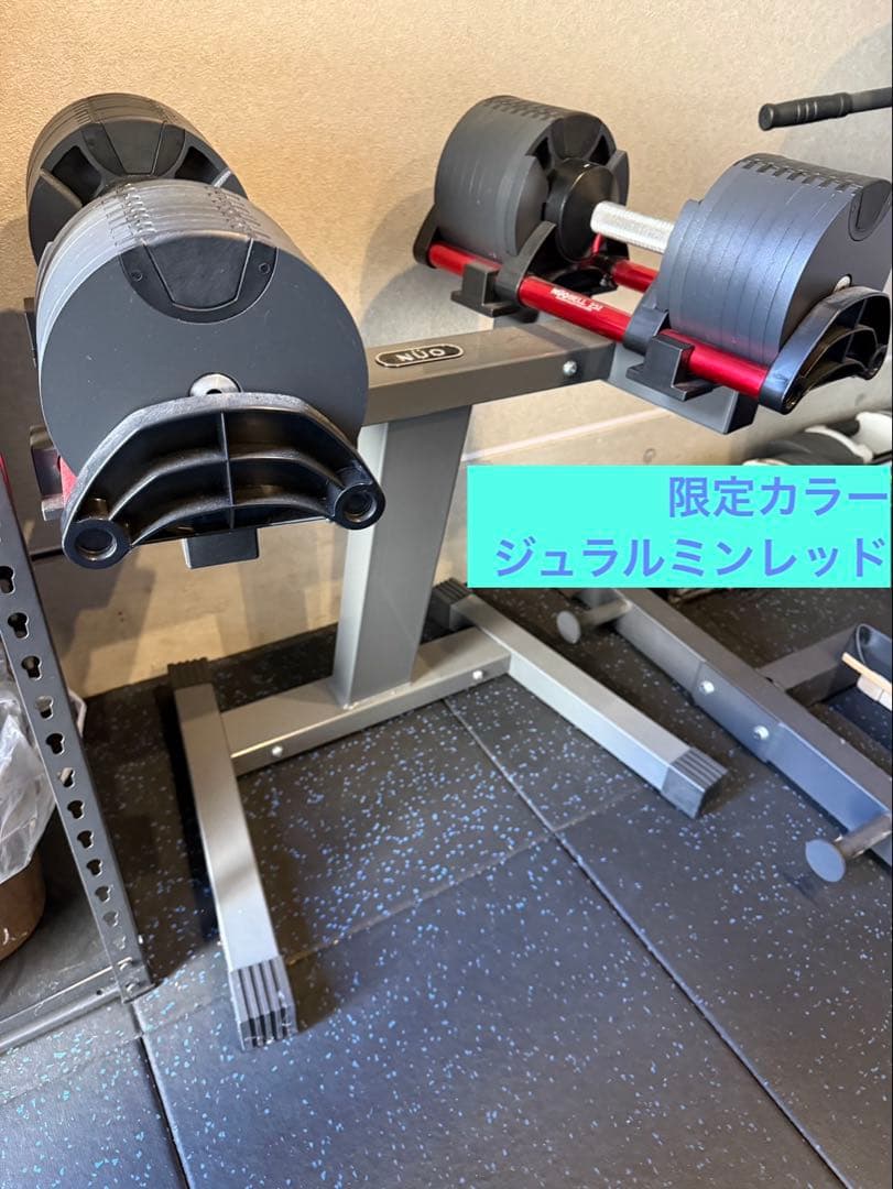 NUO 可変式ダンベル スタンド付き フレックスベル 2kg刻み 32kg 2個
