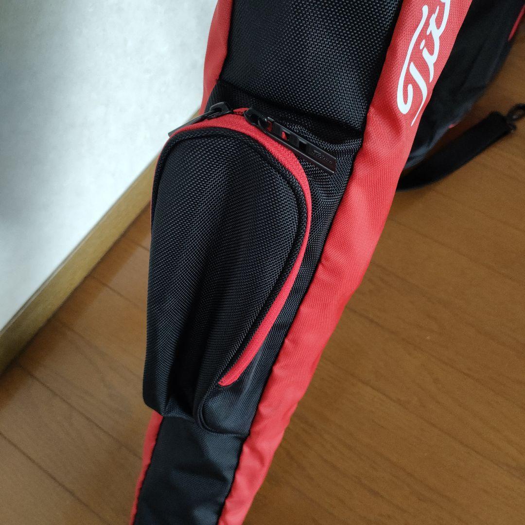 タイトリスト Titleistラウンド　 セルフ　スタンドキャリー　レッド