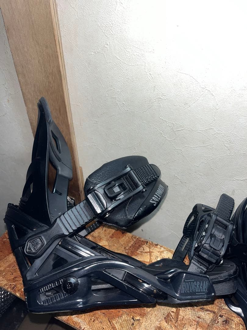 スノーボード ALL BLACK EDDITION!!SALOMON hologram M
