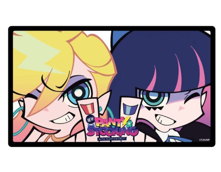 New PANTY & STOCKING ZOZO ラバーデスクマット パンスト